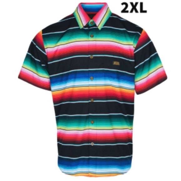 DIXXON | Shirts | Dixxon Low Low 223 Mens Short Sleeve Party Shirt Blue ...